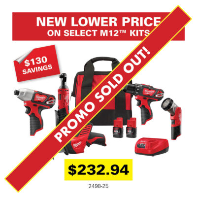 Current Milwaukee Promos - Precision Drive & Control - Feb-Apr