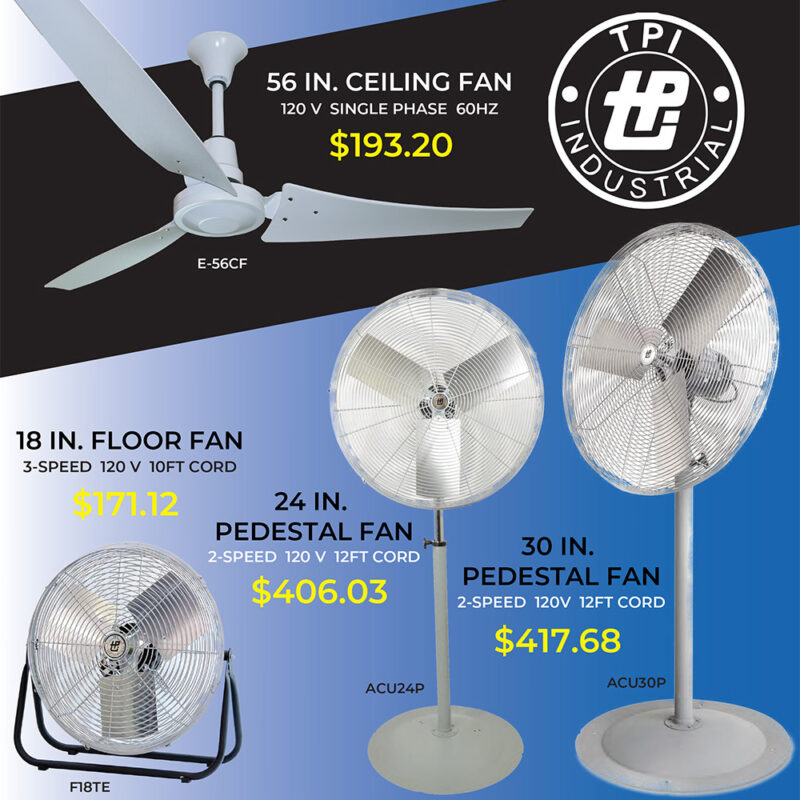 TPI Fans - Precision Drive & Control